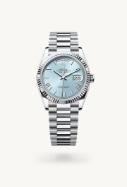 Rolex Day-Date 36 in Platinum, m128236-0018 | Reeds Jewelers